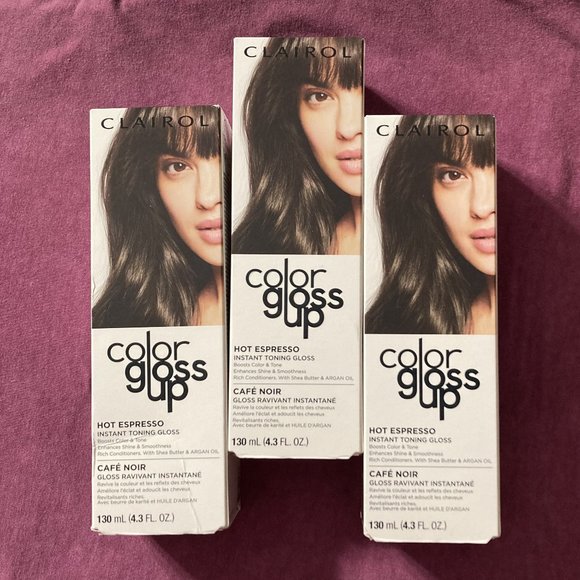 clairol | Hair | 3 New Boxes Clairol Color Gloss Up Semi Permanent Hair ...
